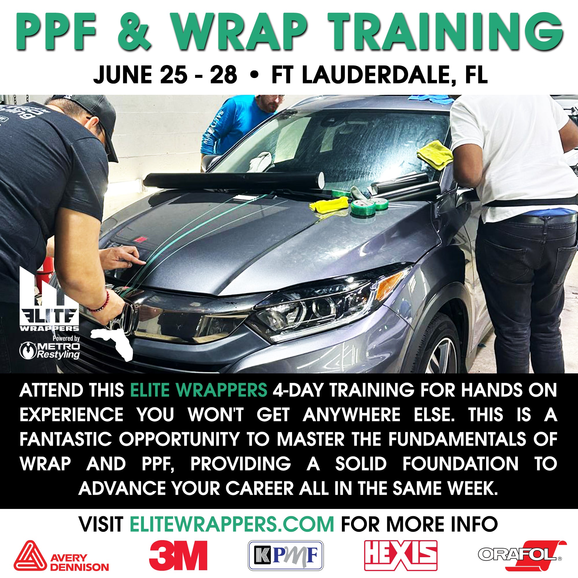 Standard Wrap & Paint Protection Film Training Class - FL - June 25th ...
